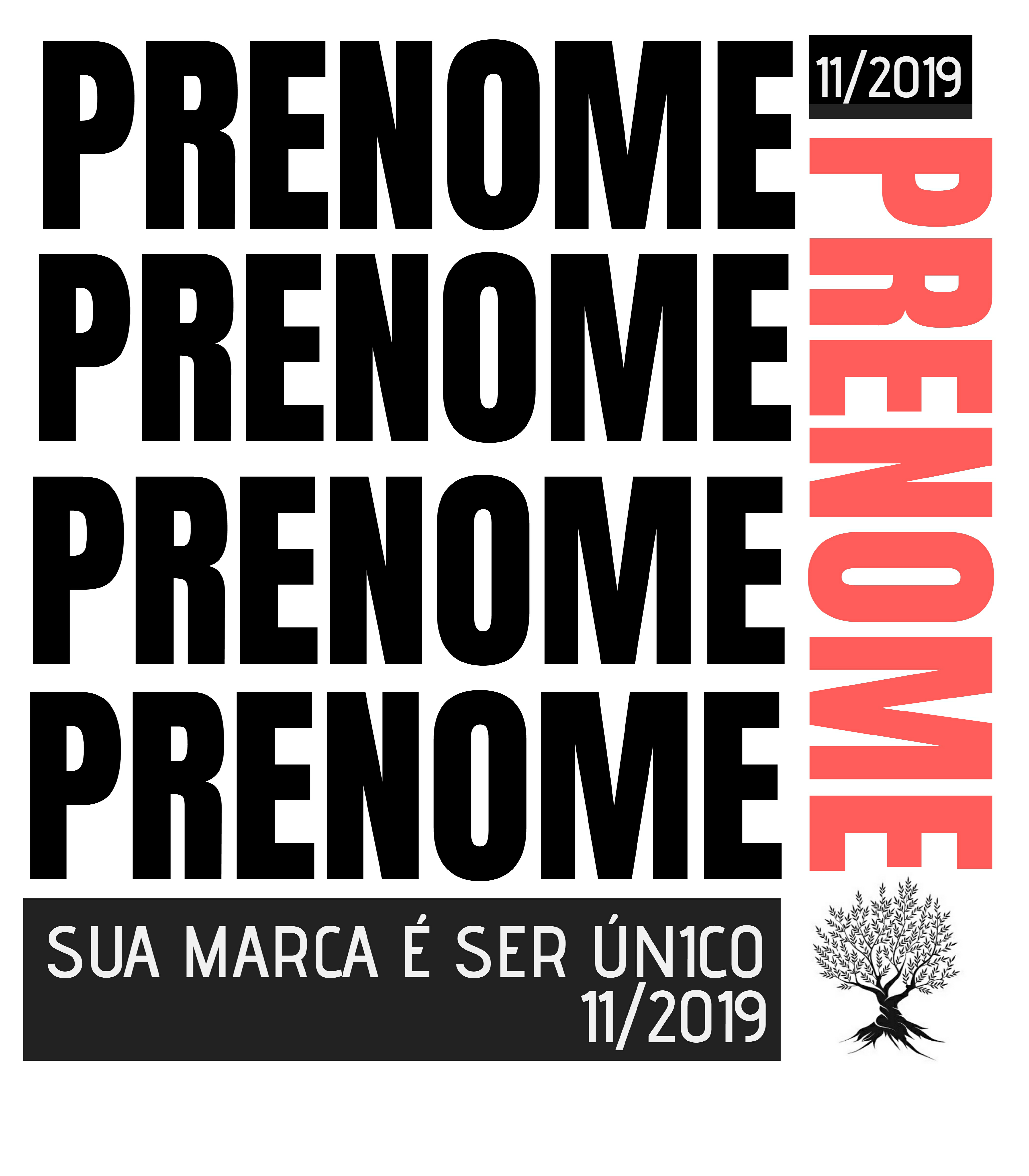 PRENOME - Sua marca é ser ÚN1CO