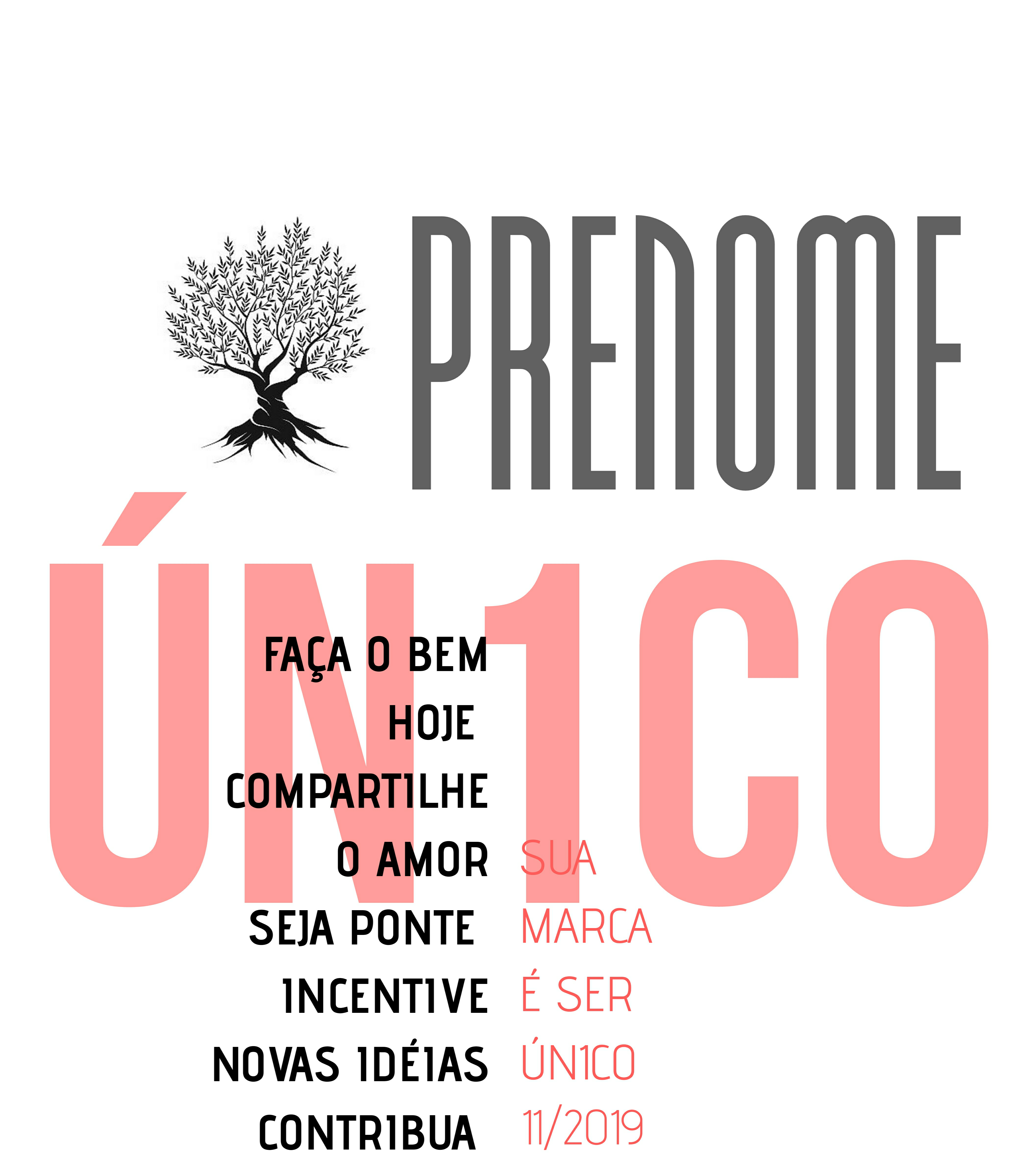 PRENOME - Sua marca é ser ÚN1CO
